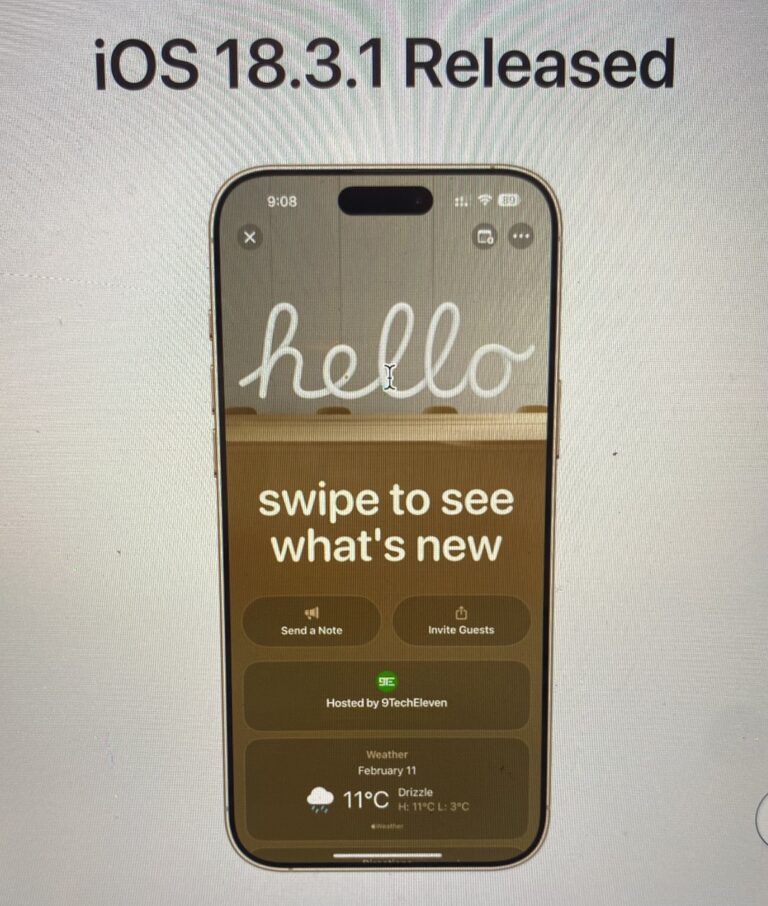 iOS18.3.1 不具合に対し早くも2月11日リリース開始! | スマホスピタル住道オペラパーク店の修理速報